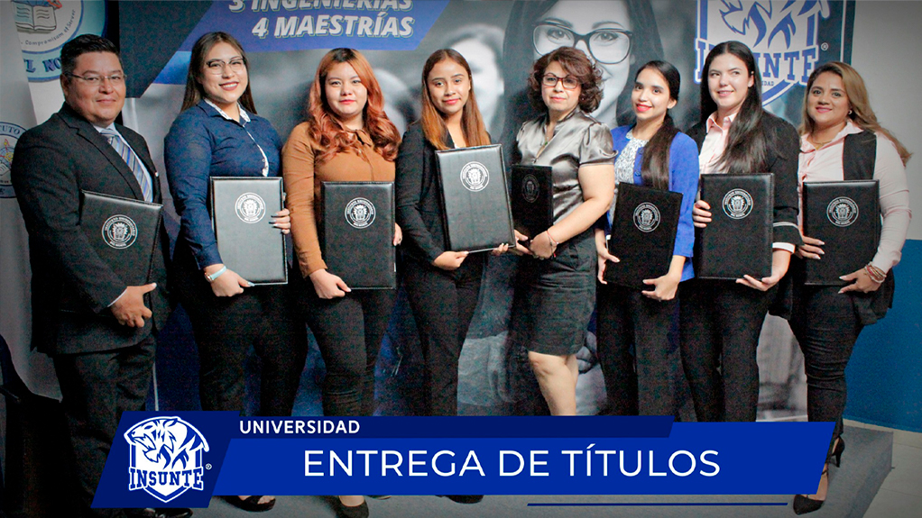 Formas de Titulación INSUNTE – INSUNTE Universidad